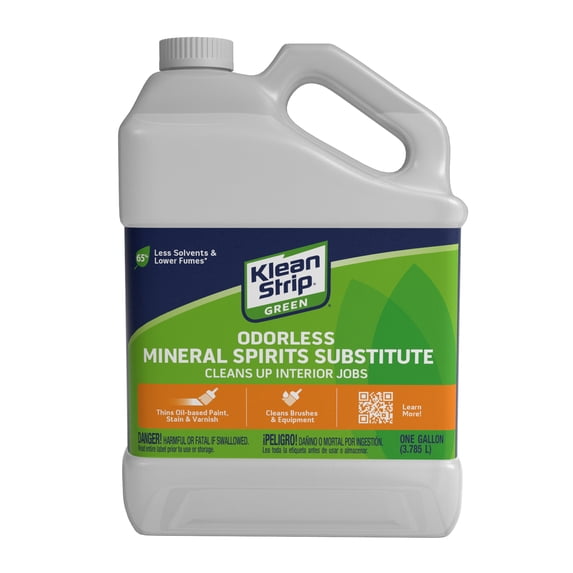 Klean-Strip, Green Odorless Mineral Spirits, 1 Gallon, Paint Thinner ...