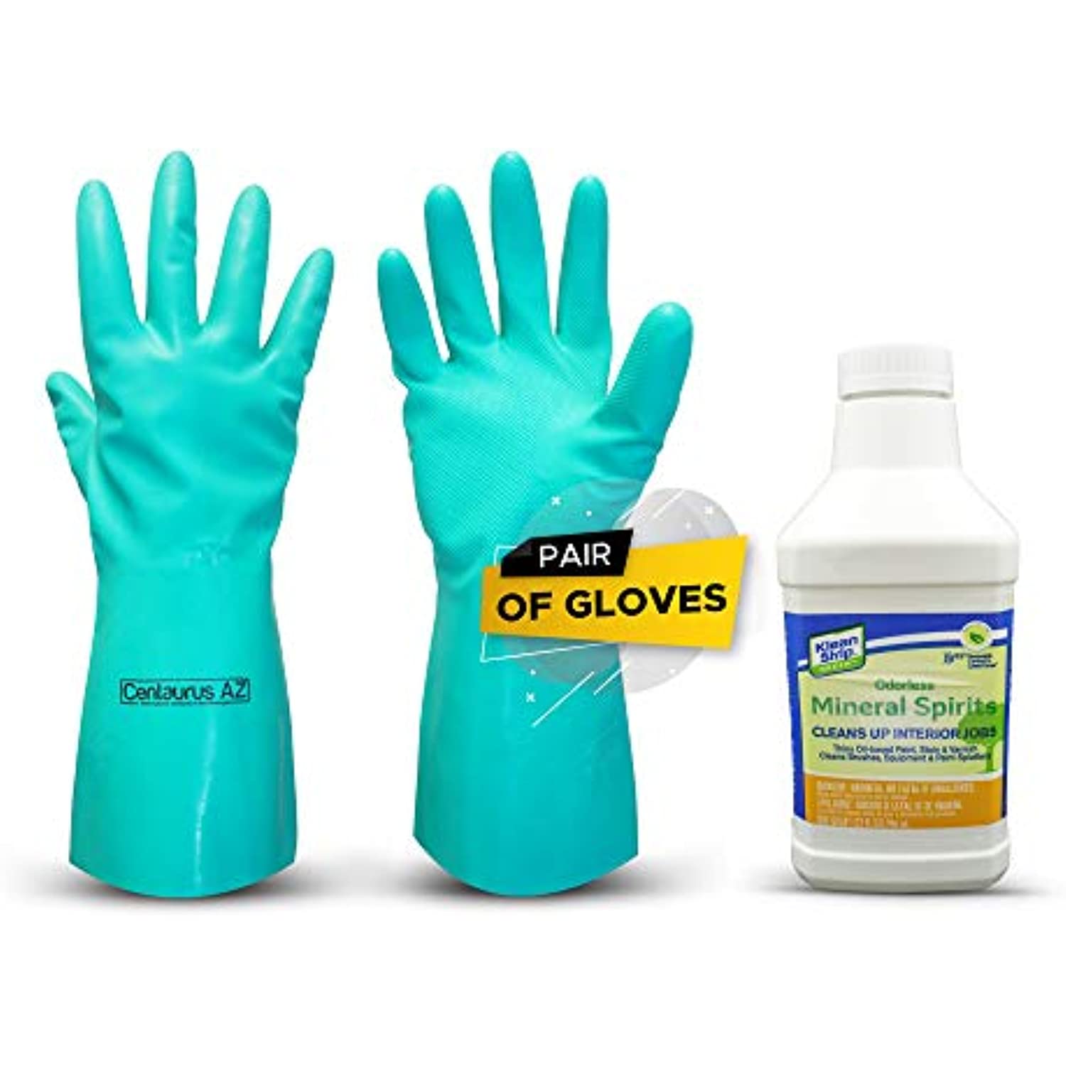 Jackson Safety* G29 Solvent Resistant Gloves, Medium/Size 8, Blue, 500 ...