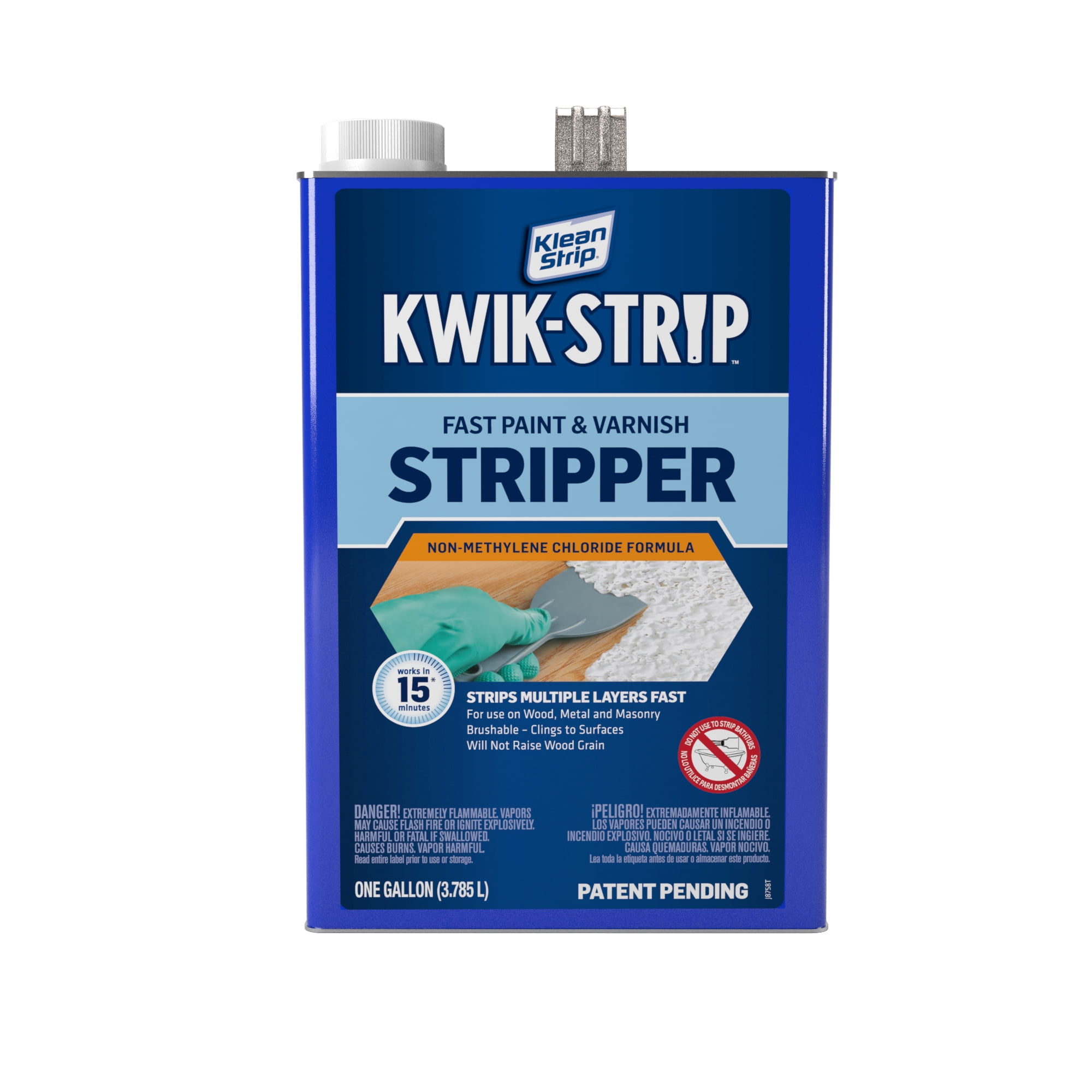 Klean-Strip® Kwik-Strip Premium Stripper & Remover, 1 Gallon - Walmart.com