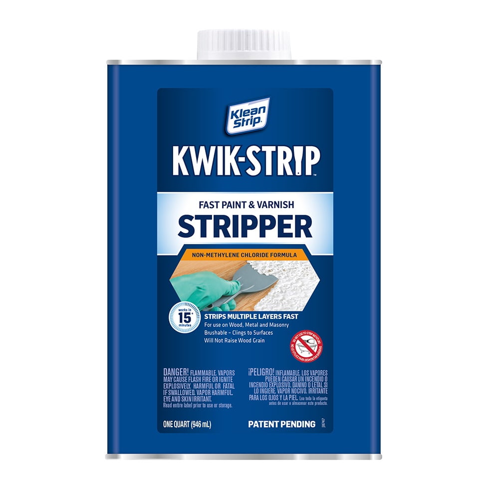 Klean-Strip® Kwik-Strip Stripper & Remover, 1 Quart - Walmart.com