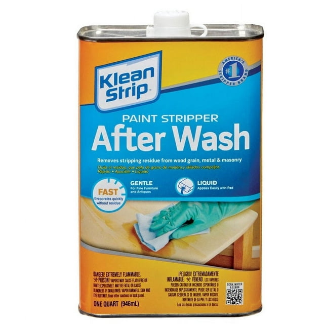 Klean Strip Paint Stripper and Remover Liquid 1 Quart - Walmart.com