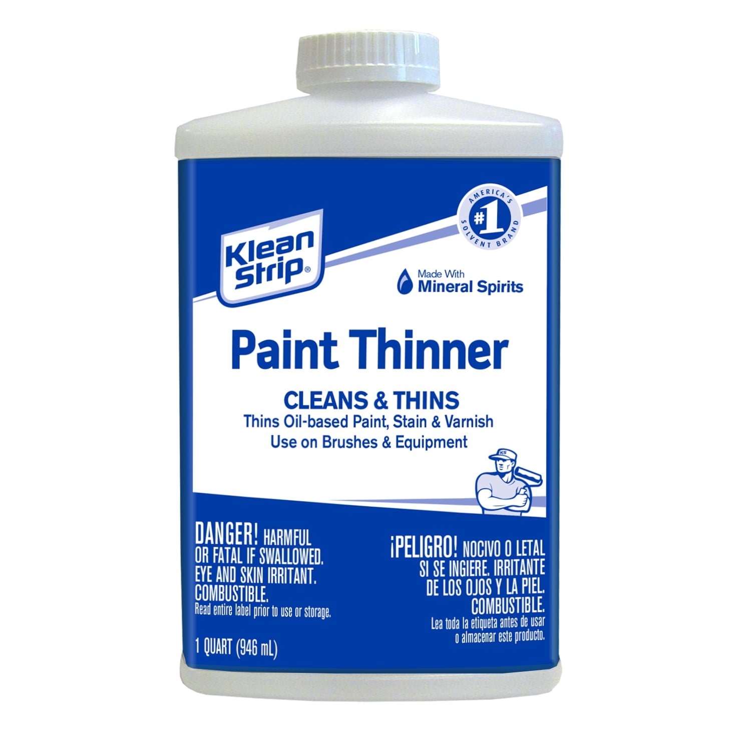 Klean-Strip® Paint Thinner, 1 Quart - Walmart.com