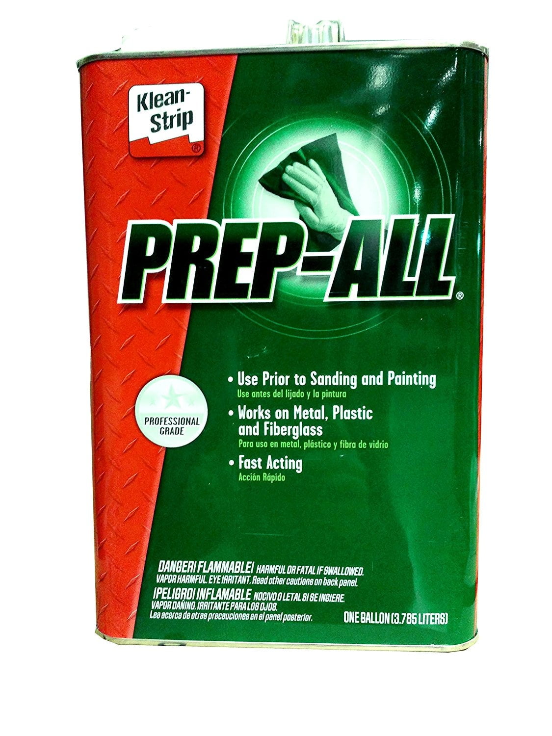 Klean-Strip Prep-All Wax and Grease Remover, Safe Liquid Metal Wash ...