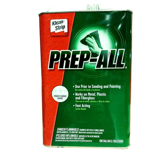 Klean-Strip Prep-All Wax and Grease Remover, Safe Liquid Metal Wash ...
