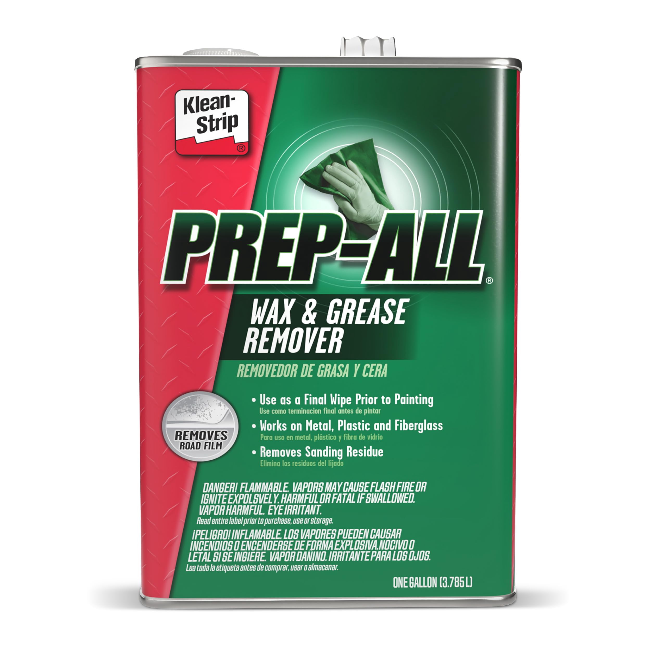Klean-Strip Prep-All Wax and Grease Remover, Multi-Surface Paint Prep ...