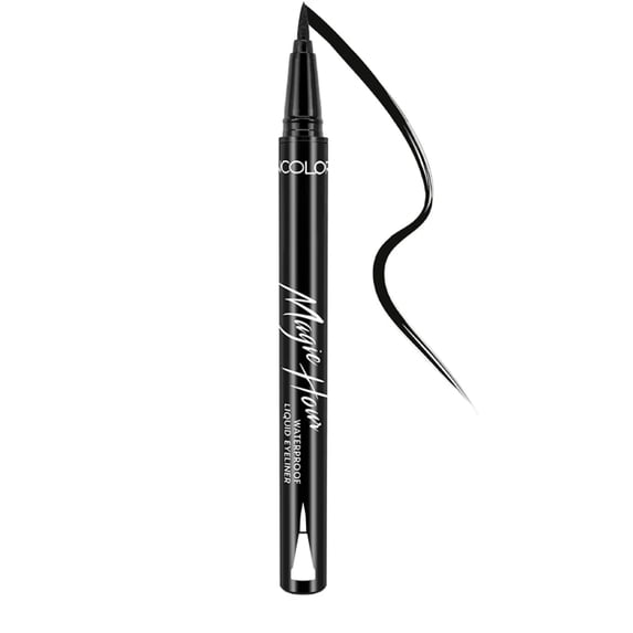KleanColor Magic Hour Waterproof Black Felt-Tip Eyeliner Pen - Walmart.com