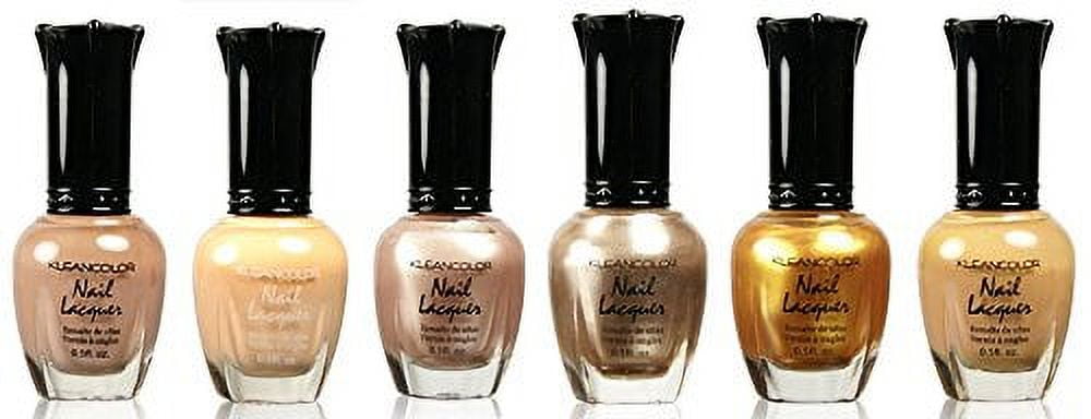 Kleancolor Nail Lacquer 6 Colors Set Selection - Walmart.com
