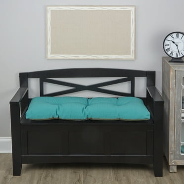 The Gripper Non-Slip Tufted Bench Cushion for Indoor Furniture ...