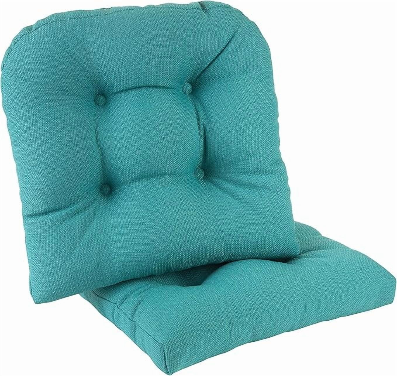 Klear Vu Gripper Overstuffed Universal Non-Slip Dining Chair Cushions ...