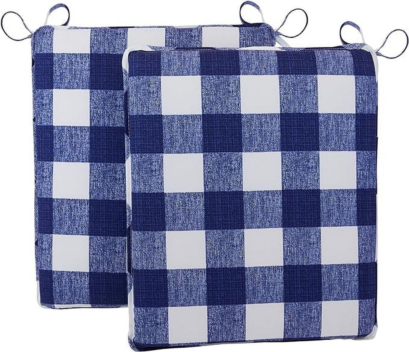 Klear Vu Porch Rocking Chair Cushions Set, Suitable for Living Room Rockers, Stylish Seat and ...