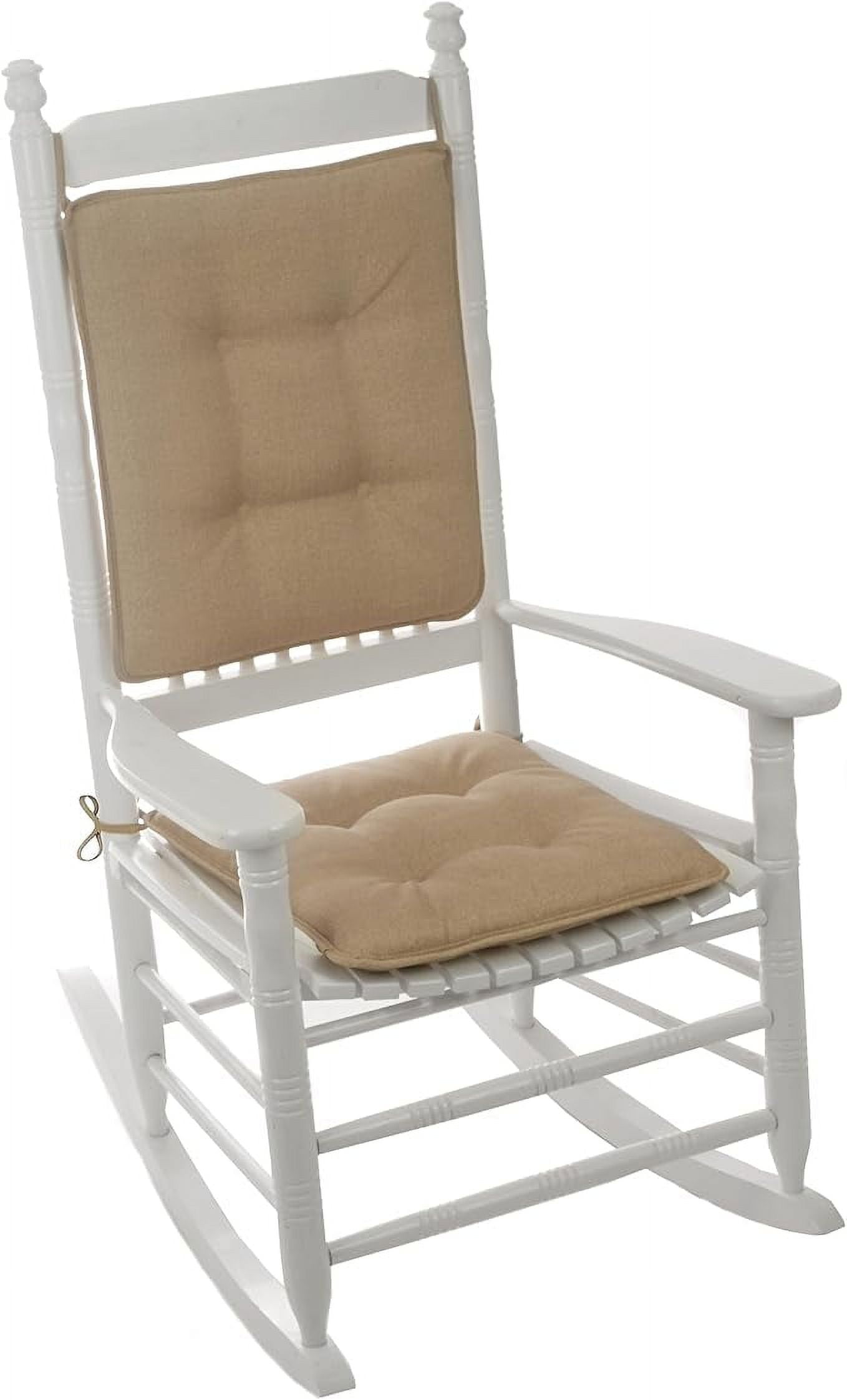 Klear Vu Porch Rocking Chair Cushions Set, Suitable for Living Room ...