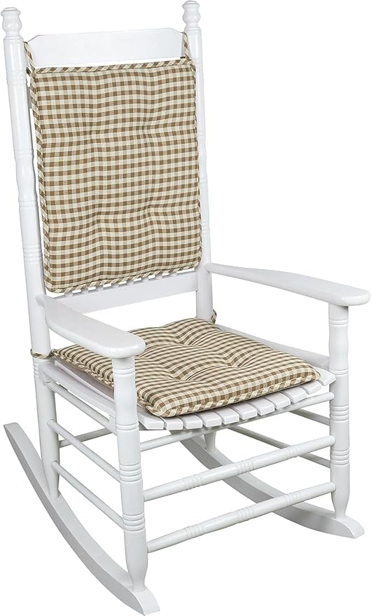 Klear Vu Porch Rocking Chair Cushions Set, Suitable for Living Room ...