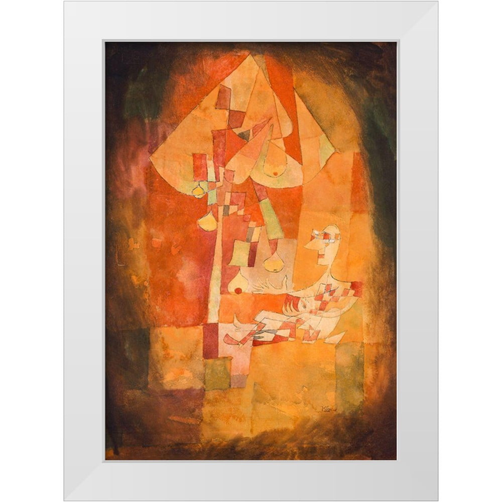 Klee, Paul 14x18 White Modern Wood Framed Museum Art Print Titled - The ...