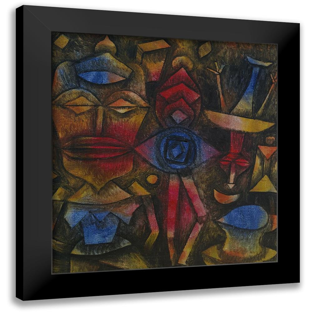 Klee, Paul 15x16 Black Modern Framed Museum Art Print Titled ...