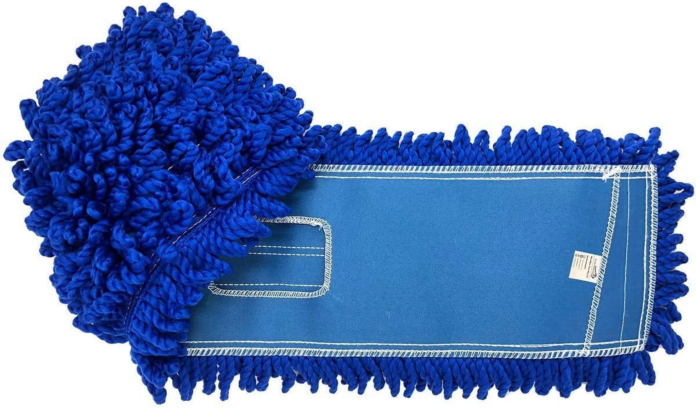 Kleen Handler 18" Microfiber Dust Mop Heads, Small Washable Commercial ...