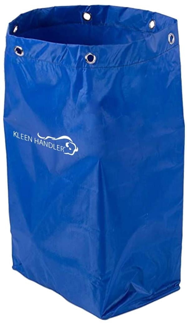 Kleen Handler Janitorial Cart Replacement Bag For Housekeeping, Blue ...