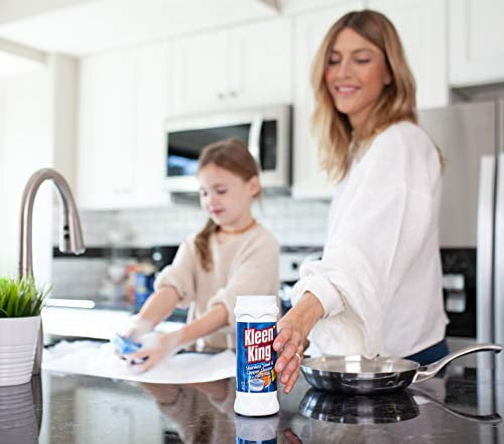 Kleen King Stainless Steel Cookware Cleaner and Copper Cleaner (14 oz ...