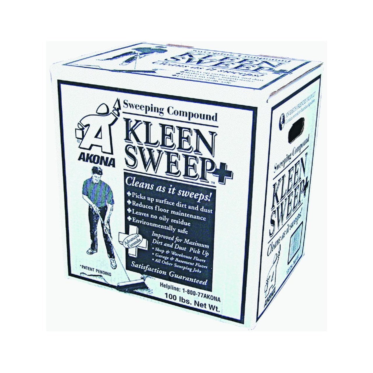 Kleen Products 3125900 Kleen Sweep Sweeping Compound - 100 lbs Box ...