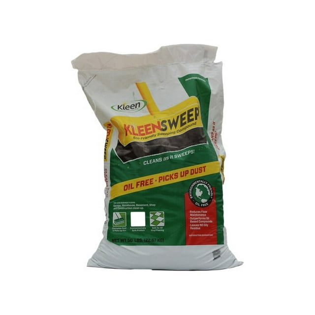 Kleen Sweep+ Sweeping Compound Bagged 50 Lb. - Walmart.com