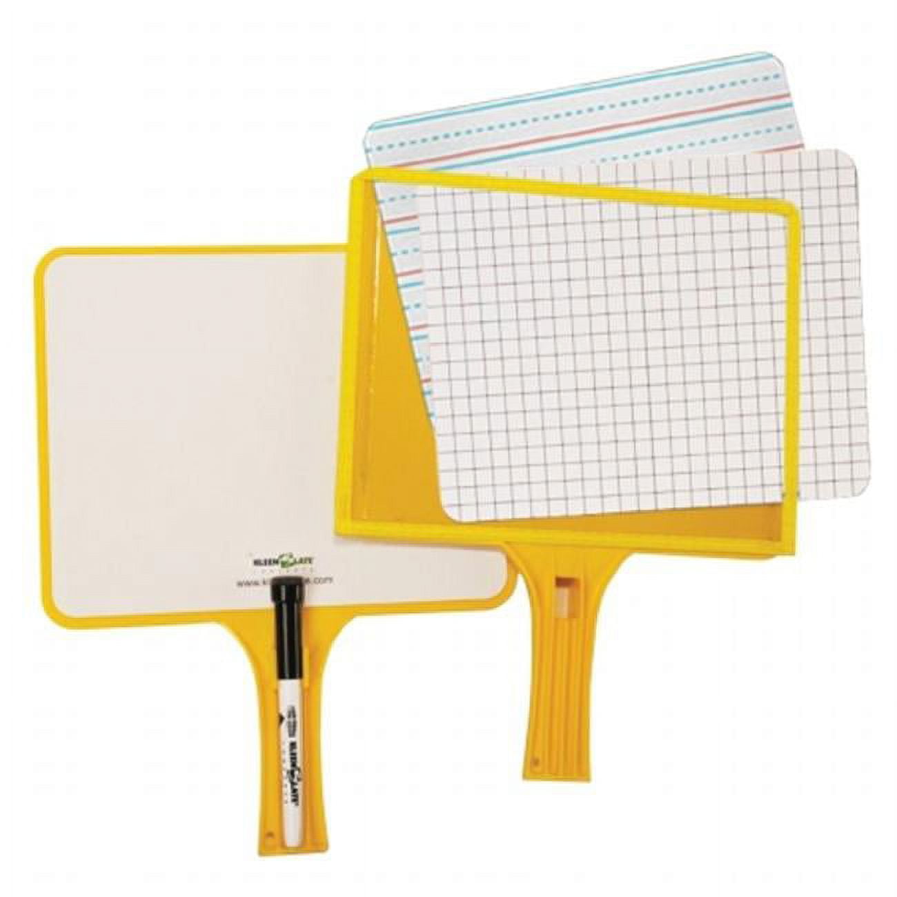 KleenSlate Customizable Handheld Whiteboards with Clear Dry Erase ...