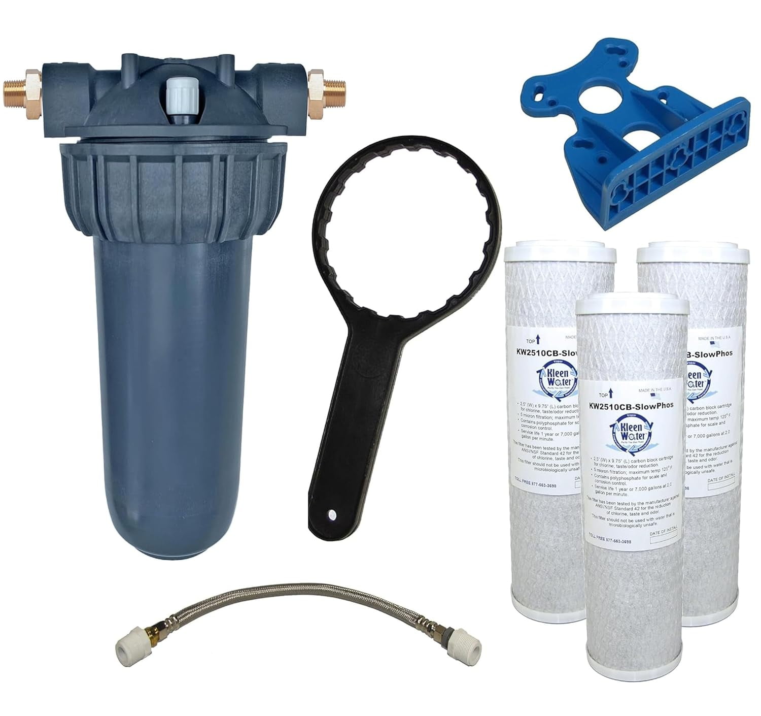 KleenWater Under Sink Water Hot Water Filtration System to Filter ...