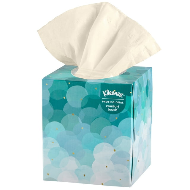 Kleenex Boutique 2-Ply Facial Tissue Cube 95 Count, 36 Packs, 3420 ...