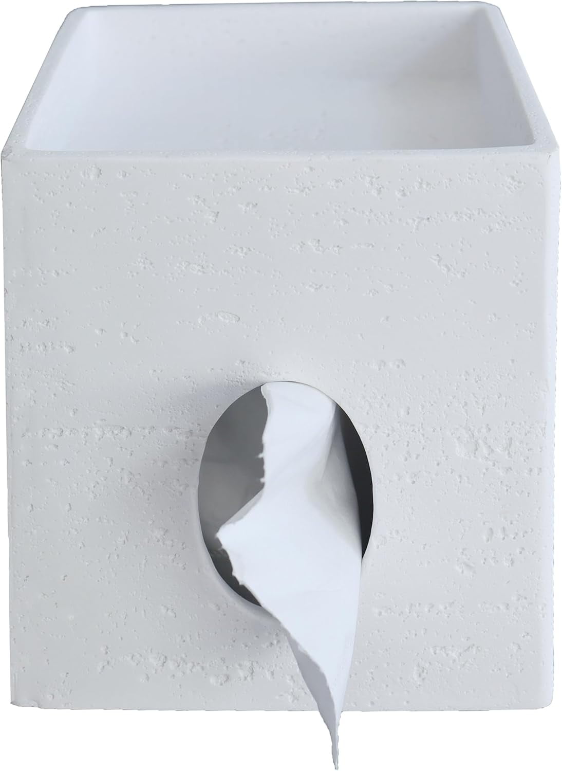 Kleenex Box Cover with Tray, Square Tissue Box Holder Cube Cover with ...