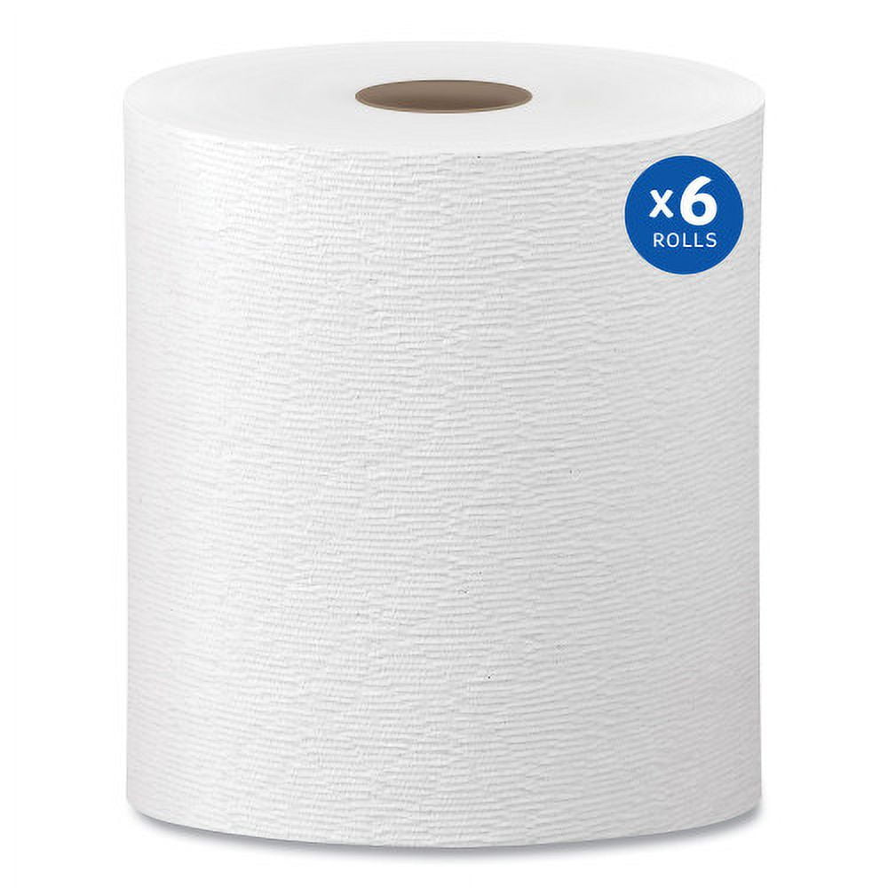 Kleenex Hard Roll Paper Towels with Premium Absorbency Pockets, 1-Ply ...