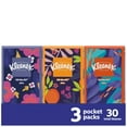Kleenex On-the-Go Facial Tissues, 3 On-the-Go Packs-Pack of 6 - Walmart.com