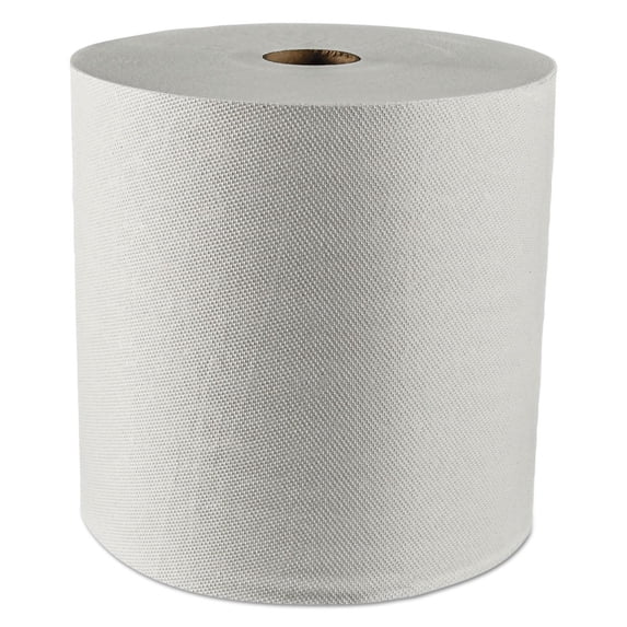 Kleenex 01080 8 in. x 425 ft. 1.5 in. Core 1-Ply Hard Roll Paper Towels ...