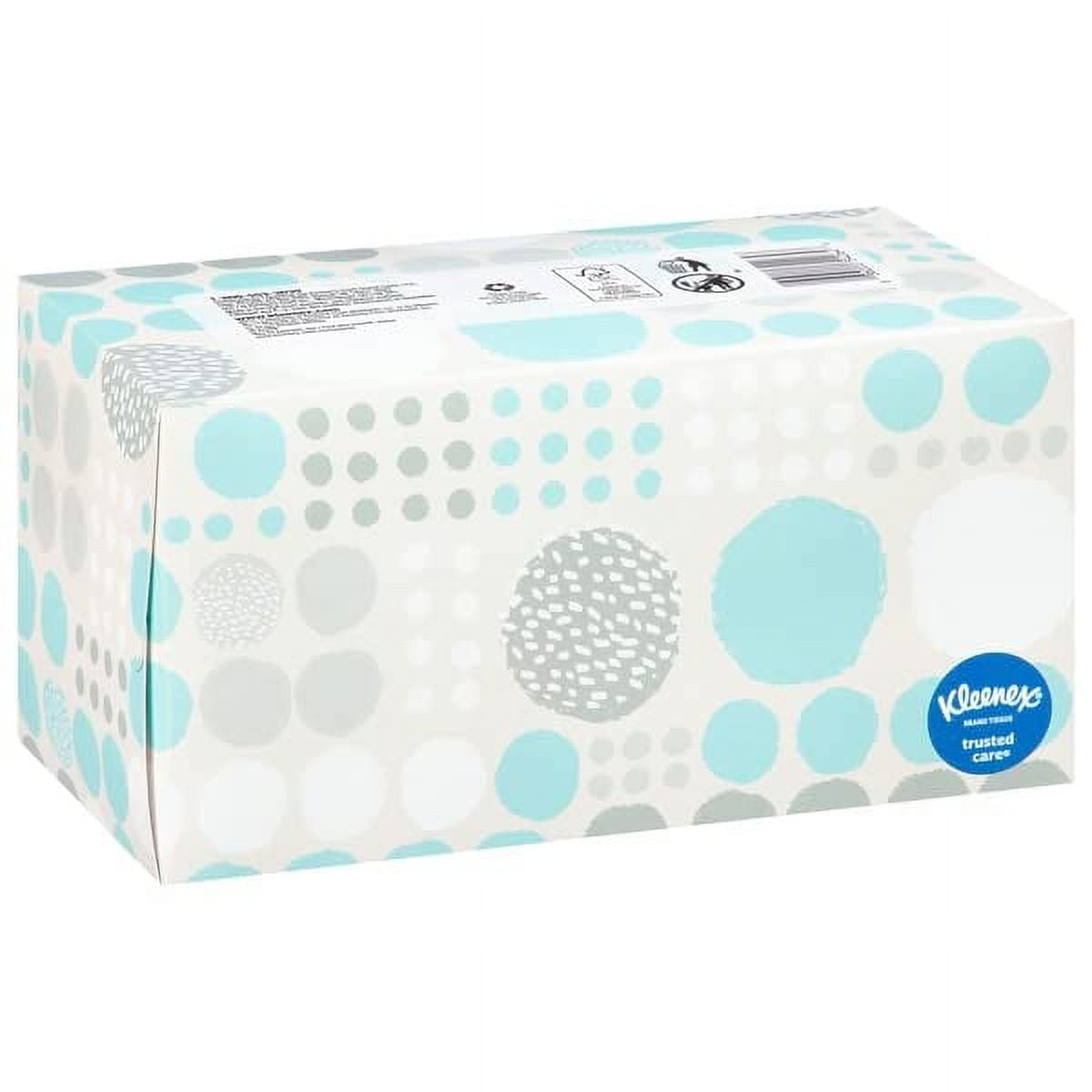 Kleenex Tissues, 2-Ply, Pack of 4, Absorbent, Soft, Strong Facial ...