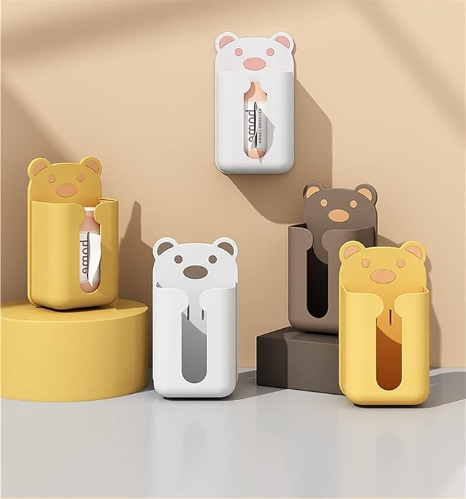Kleenex Tissues Boxes, Tissue Holder, Pp Material Bear Cartoon Multi ...