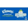 Kleenex Trusted Care Facial Tissues, 8 Flat Boxes, 200 Tissues Each, 2 ...