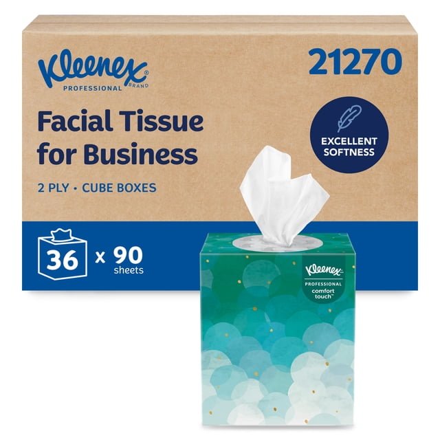 Kleenex Business Tissues - Facial tissue bulk for ecommerce - Walmart ...