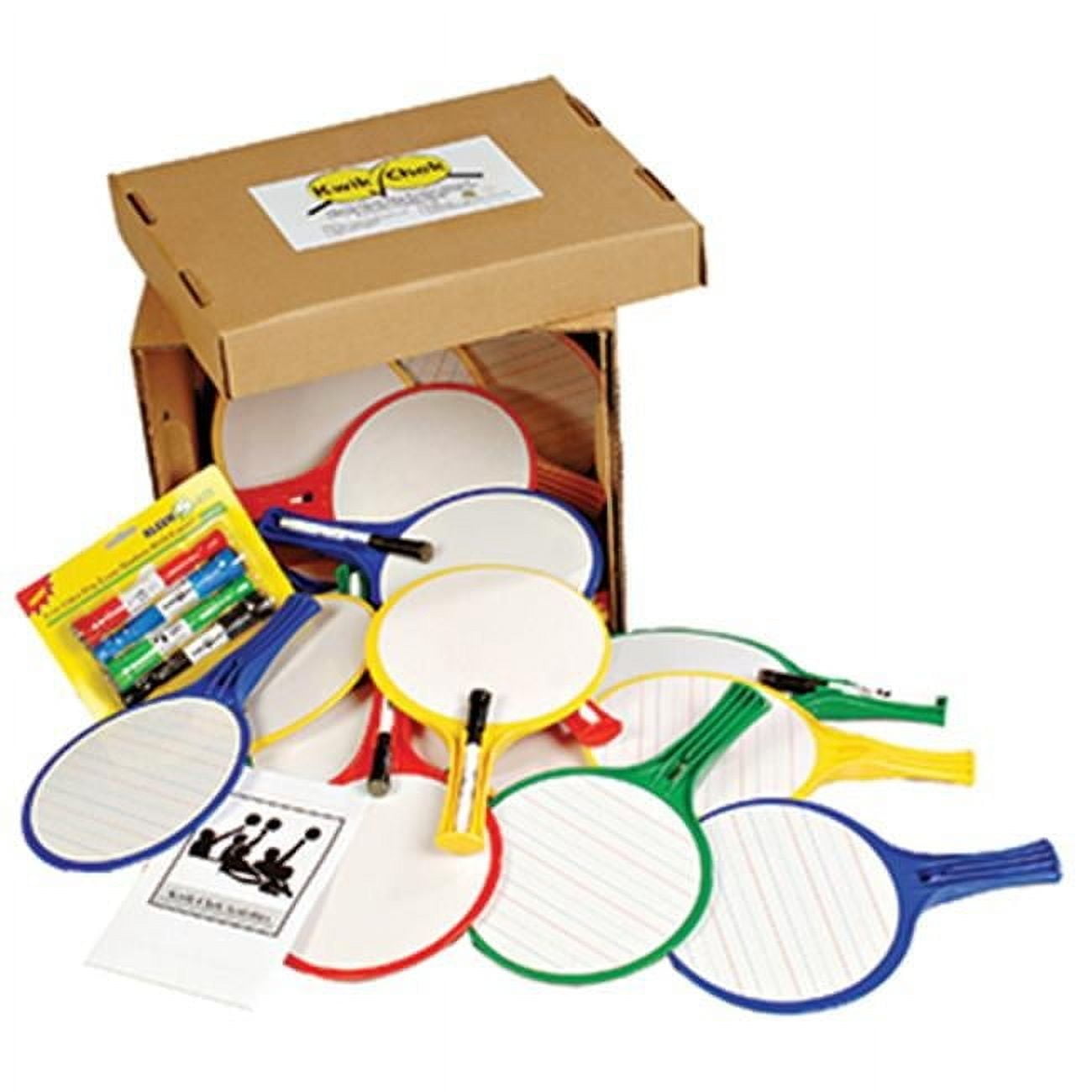 Kleenslate Concepts Llc. Kwik Chek Ii Classroom Kit 12-Set - Walmart.com