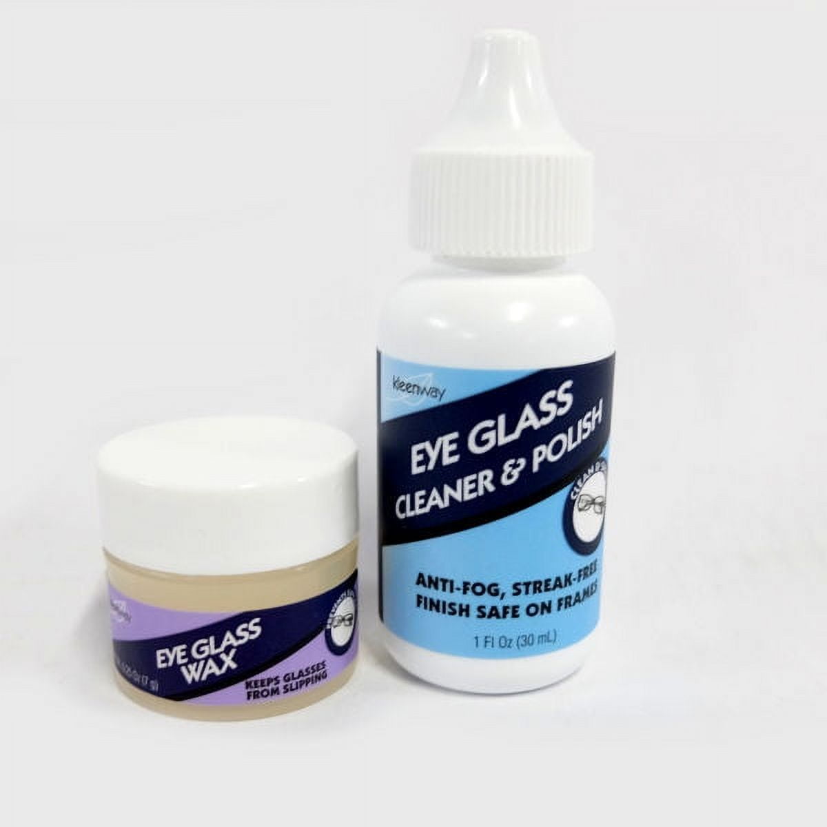 Kleenway Eye Glass Cleaner & Polish with Eye Glass Wax - Walmart.com