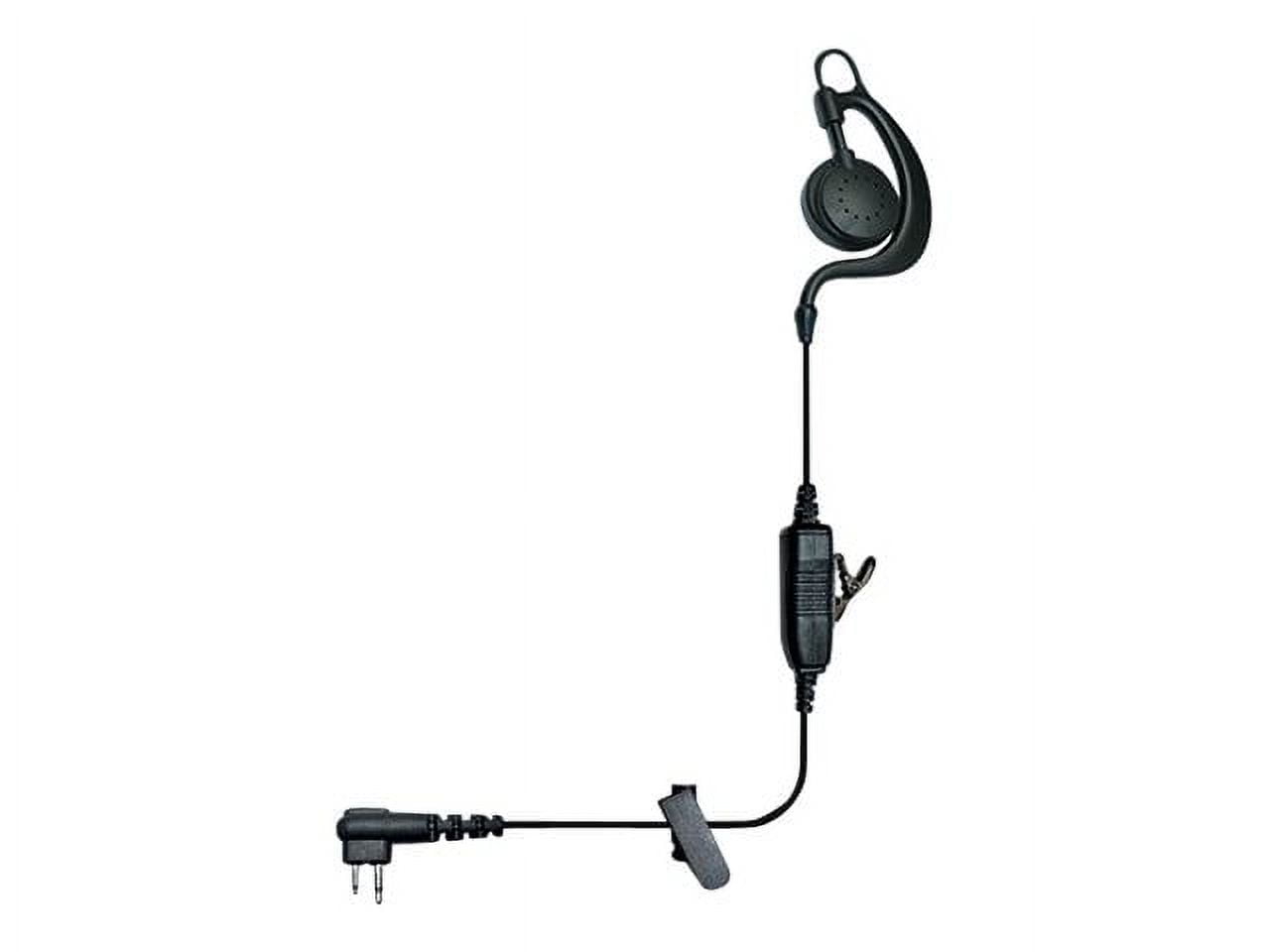 Klein AGENT M1 - Headset - ear-bud - over-the-ear mount - wired - black ...