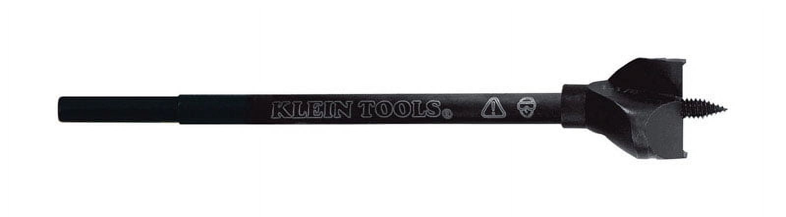 Klein Tools 1-3/8 in. x 6 in. L Steel Wood Boring Bit 1 pc. - Walmart.com
