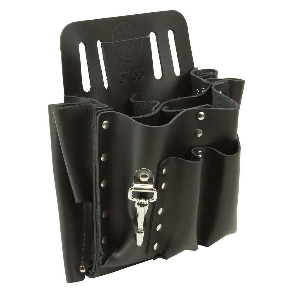 Klein Tools 10 Pocket Tool Pouch Knife Snap - Walmart.com