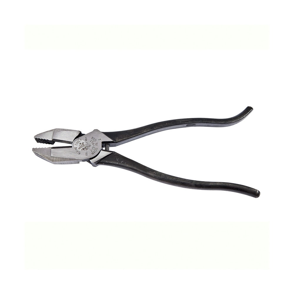 Klein Tools 213-9ST Rebar Work Pliers with Plain Handle - Walmart.com