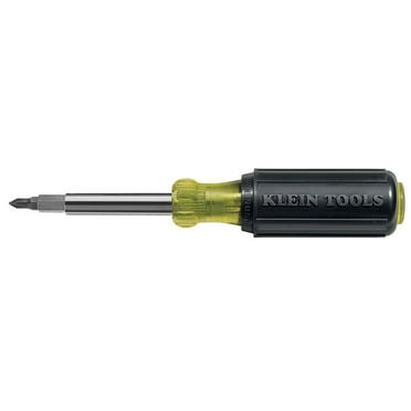 Klein Tools 32561 Stubby Multi-Bit Screwdriver/Nut Driver - Walmart.com