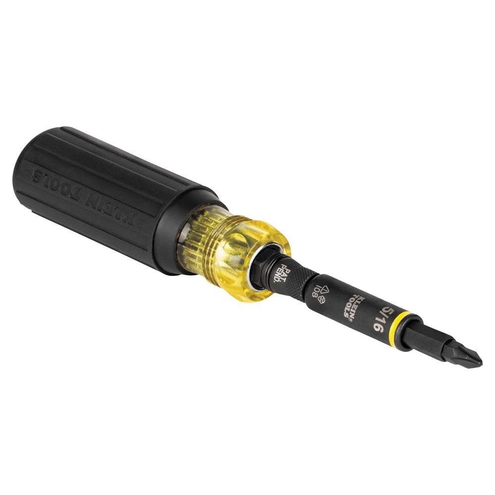 Klein Tools 32500HD 11-in-1 Impact Rated Multi-Bit Screwdriver with ...