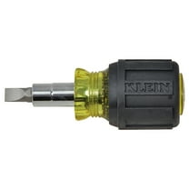 Klein Tools 32593 6-in-1 Ratcheting Stubby Screwdriver - Walmart.com