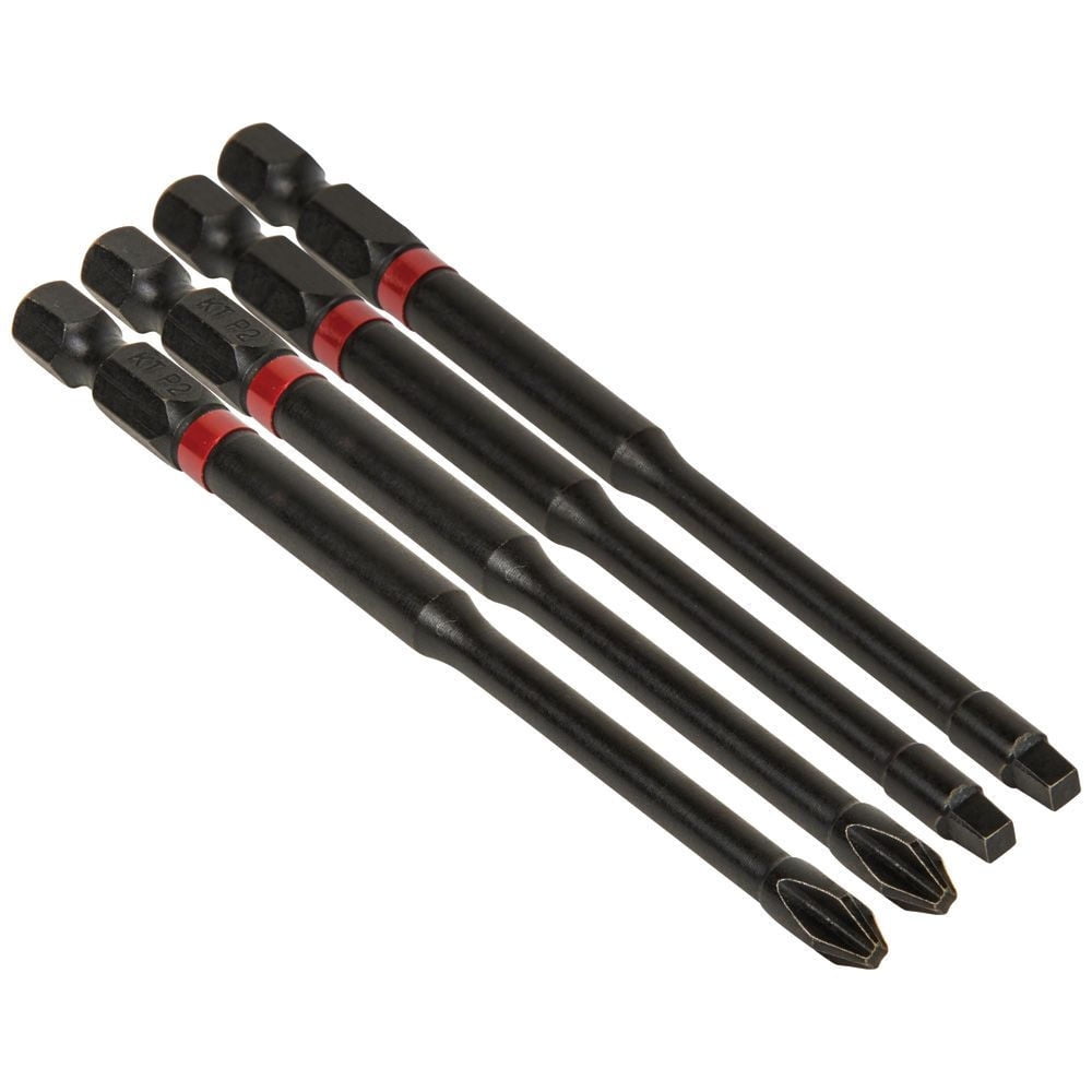 Klein Tools 32795 Pro Impact Power Bits - Assorted (4/Pack) - Walmart.com