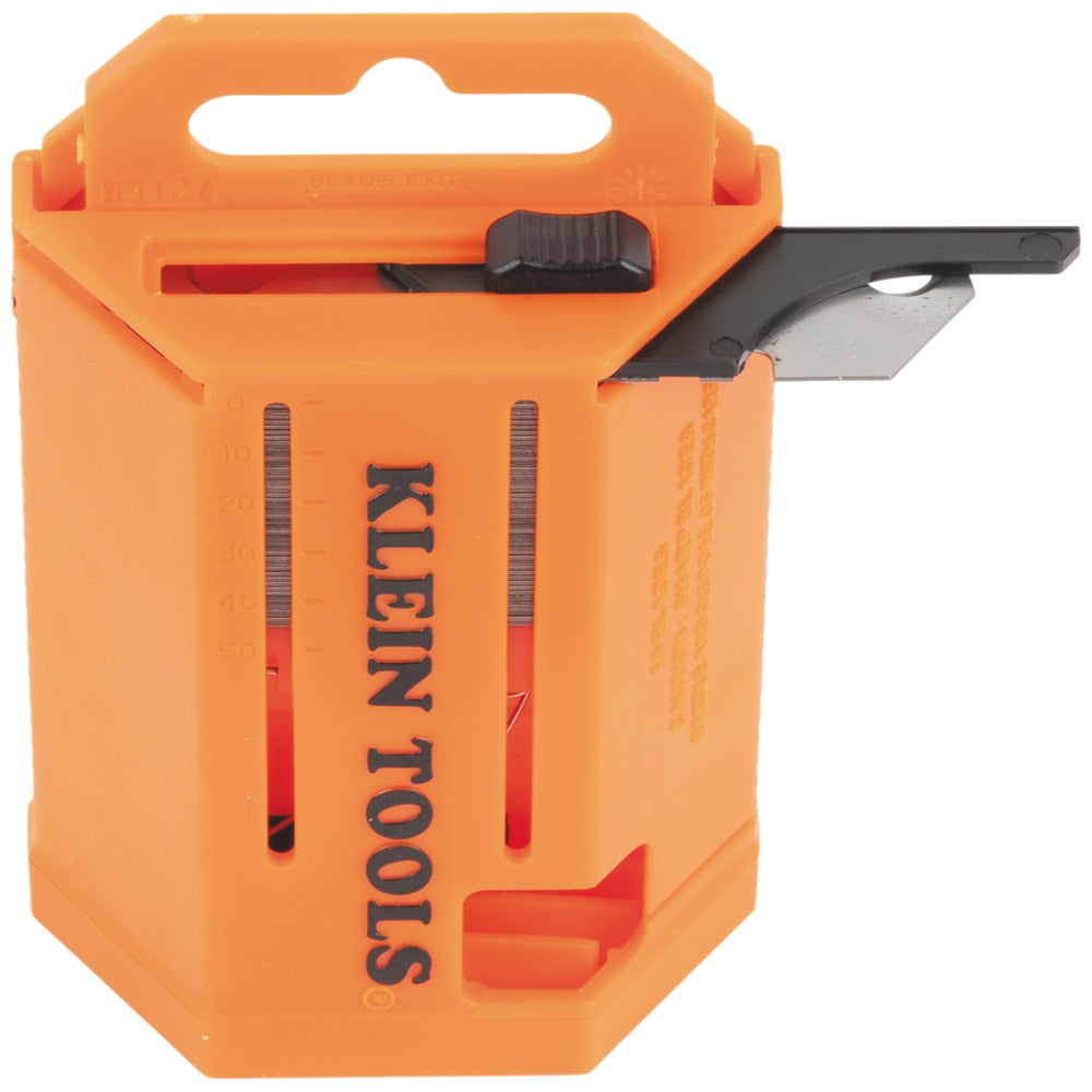 Klein Tools 44127 Utility Hook Blade Dispenser with 50-Pack of Blades ...