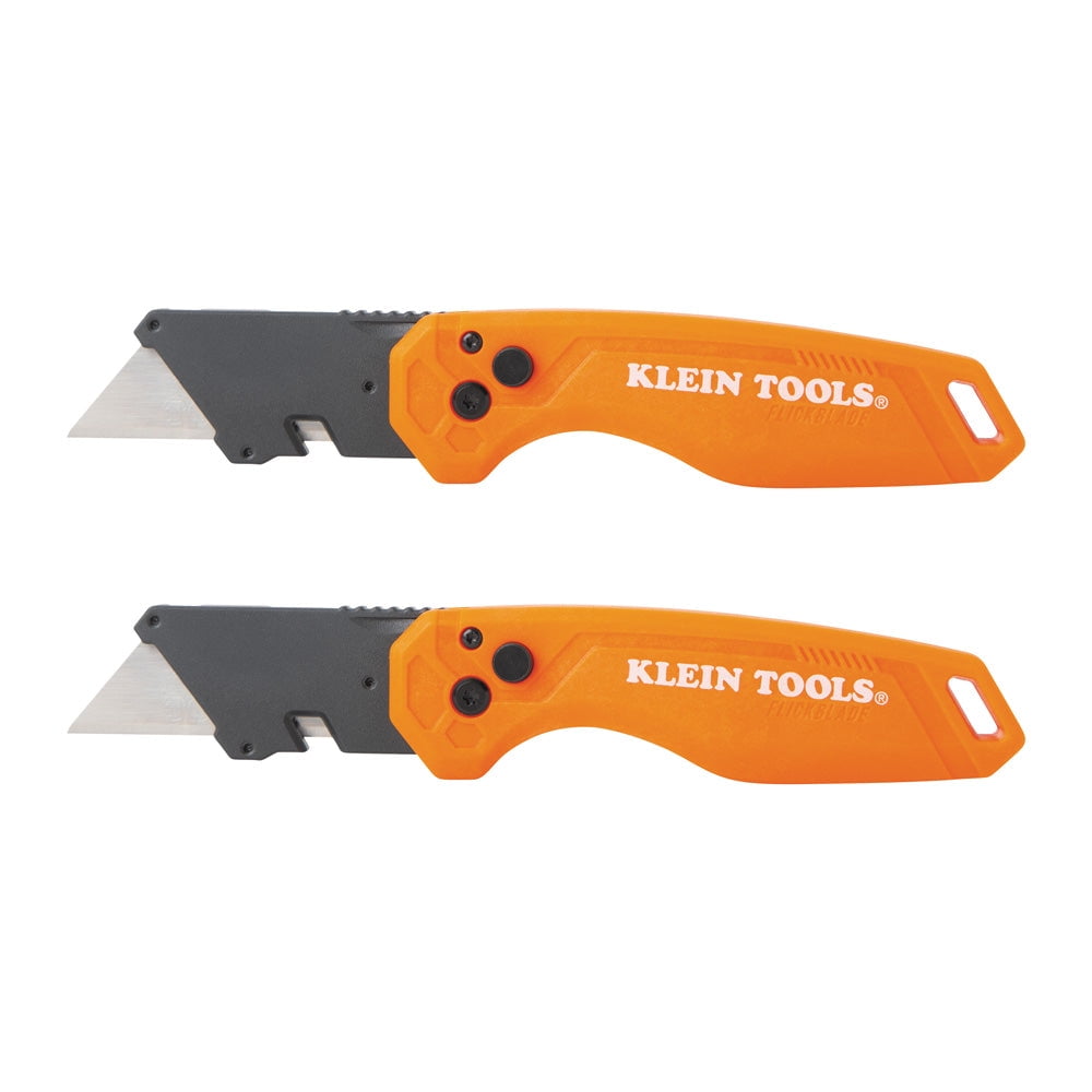 Klein Tools 44313 Folding Utility Knife, 2-Pack - Walmart.com