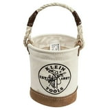 Klein Tools, Tool Bucket, 5104MINI, Leather-bottom, 6 in. tall ...