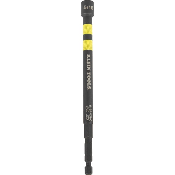 Klein Tools 516PNDHC Hollow Magnetic Color-Coded Power Nut Driver, 5/16 ...