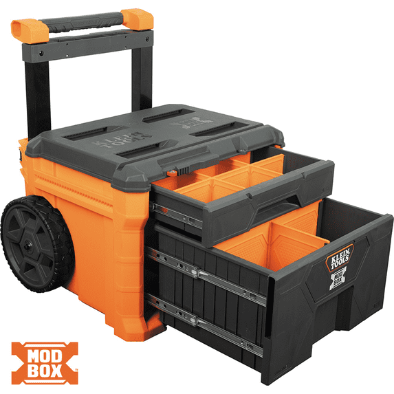 Klein Tools MODbox Two Drawer Rolling Tool Box - Walmart.com