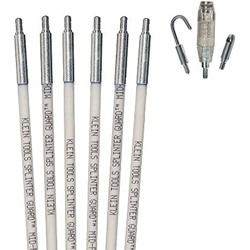 Klein Tools 56430 Glow Fish Rod Set, Wire Puller, 30-Foot - Walmart.com